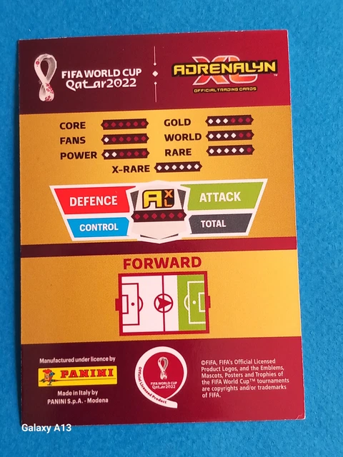 RONALDO CALCIATORI PANINI Adrenalyn World Cup Qatar 2022 Card N.394 ...