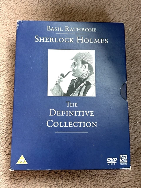 BASIL RATHBONE SHERLOCK Holmes The Definitive Collection DVD Boxset £12 ...