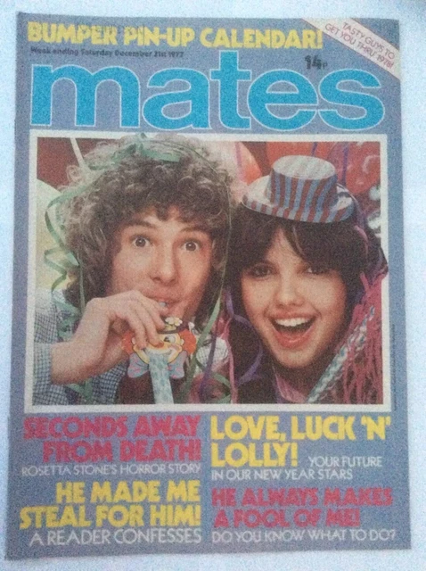 MATES MAGAZINE 31 December 1977. Andy Gibb. £17.99 - PicClick UK
