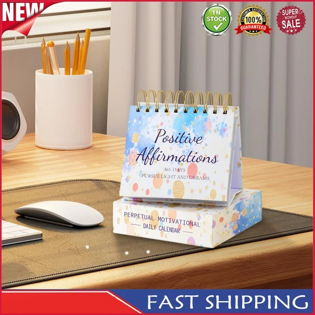 2024 MOTIVATIONAL PERPETUAL Daily Calendar Positive Creative Desk Gifts ... 2024 MOTIVATIONAL PERPETUAL Daily Calendar Positive Creative Desk Gifts ...