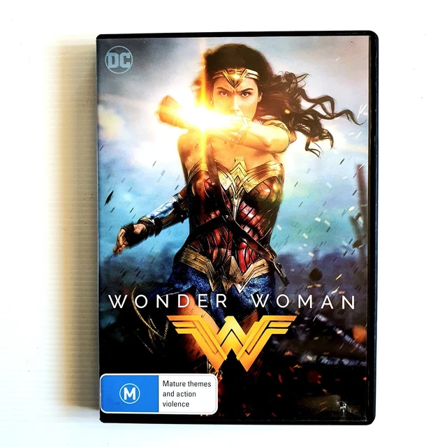 WONDER WOMAN DVD 2017 Superhero Action, DC Gal Gadot, Chris Pine ...
