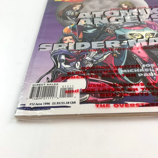 OVERSTREET'S FAN #12 June 1996 Atomic Angels Spider-Man Comic Guide New ...