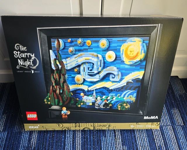 LEGO IDEAS: VINCENT van Gogh - The Starry Night (21333) - New Sealed £ ...