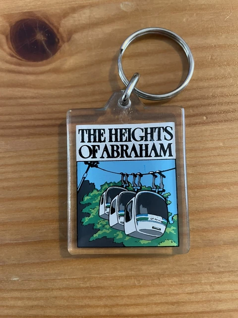 VINTAGE THE HEIGHTS Of Abraham Keyring Matlock Bath Derbyshire Cable ...