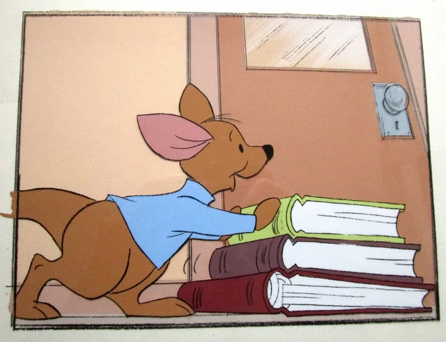 KANGAROO WINNIE THE Pooh WALT DISNEY 1970s ORIGINAL PRODUCTION CEL ...