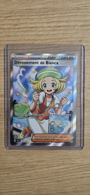 CARTE POKÉMON - Dévouement de Bianca 197/162 FA - Forces Temporelle ...