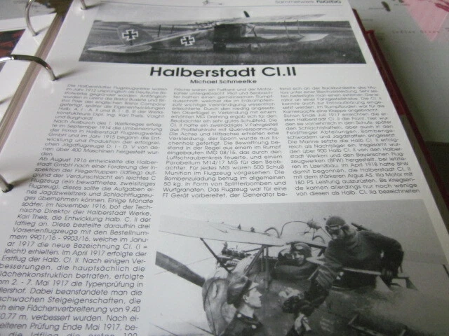 MILITÄRFLUGZEUGE A KAISERREICH Halberstadt CI. II EUR 5,72 - PicClick DE