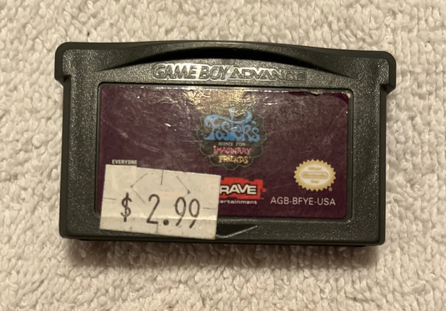 FOSTER'S HOME FOR Imaginary Friends Game Boy Advance GBA Cartridge Only ...