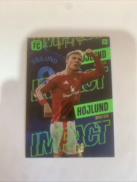HOJLUND TOP CALSS 2025 IMPACT HERO Card # 207. New £2.80 - PicClick UK