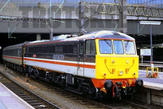 35MM SLIDE BR British Rail Electric Loco Class 86 86225 Euston 1990 ...