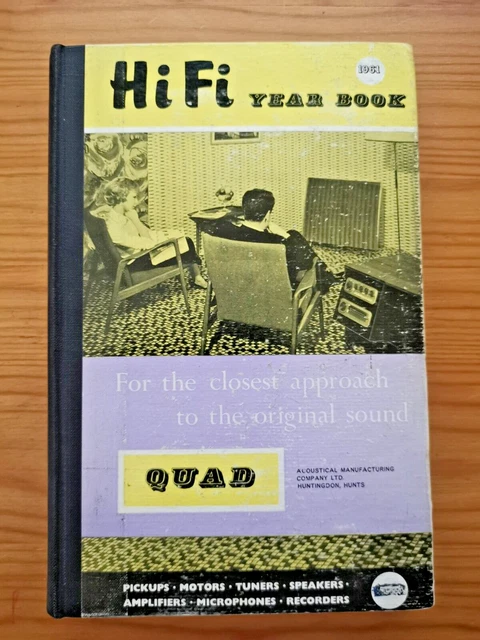 HIFI YEAR BOOK 1961 / Hi-Fi Hi Fi Yearbook / HB VGC £40.89 - PicClick UK