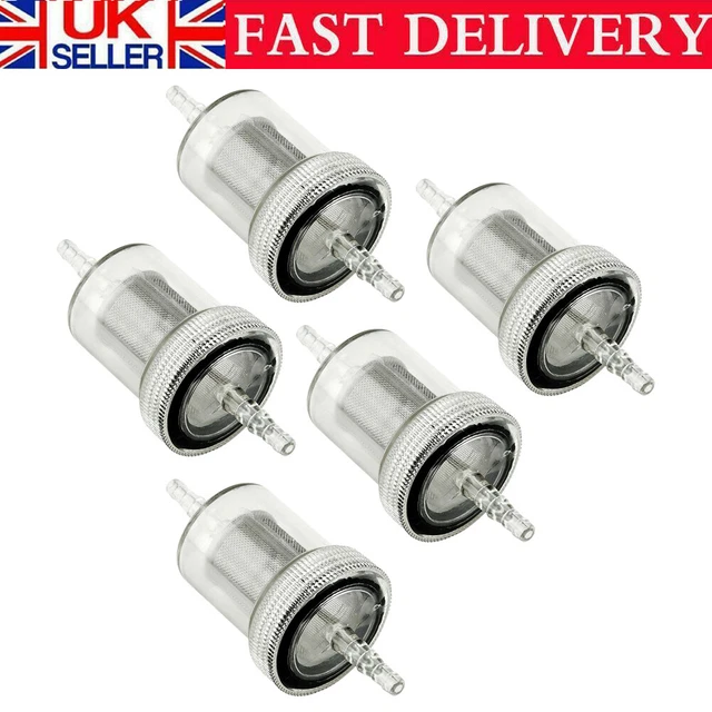 5X IN LINE Fuel Filter 4mm Fit For Eberspacher Webasto Diesel Night ...