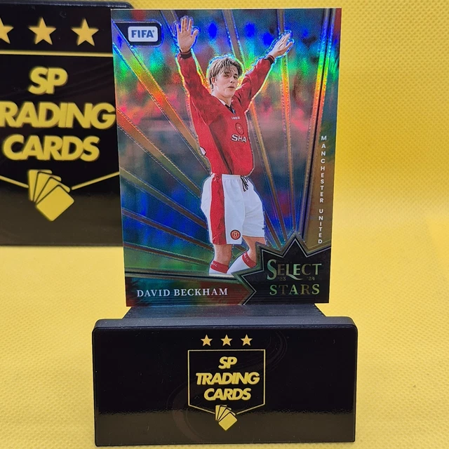DAVID BECKHAM 23-24 Panini Fifa SelectStars Manchester United Gold ...