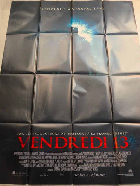 VENDREDI 13 FRIDAY the 13th Affiche ORIGINALE Poster 120x160cm 47"63 ...