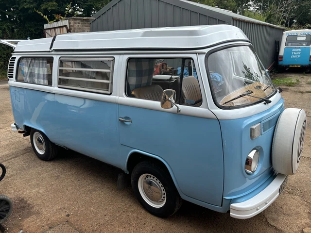 VW T2 BAY window camper van £13,500.00 - PicClick UK