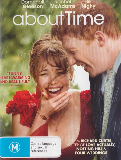 ABOUT TIME DOMHNALL Gleeson / Rachel Adams / Bill Nighy DVD R4 - PAL ...