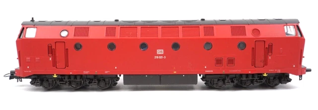 BRAWA H0 0405 DC Diesellok BR 219 021-3 DB - DSS - mit Mängel - ZY3514 ...