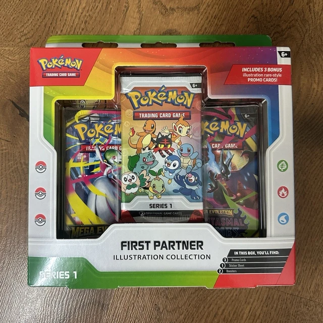 POKÉMON TCG FIRST Partner Illustration Collection Series 1 Sealed Box ...