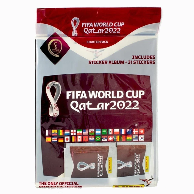 PANINI FIFA WORLD Cup 2022 Sticker Collection Starter Pack Album New ...