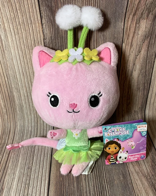 GABBY’S DOLLHOUSE KITTY Fairy 8" Plush Cat Stuffed Animal Netflix 2021 ...