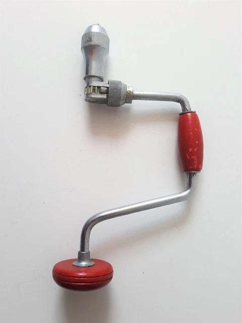 ALTE HANDBOHRMASCHINE - Brustleier - Bohrwinde - Handbohrer - EUR 38,00 ...