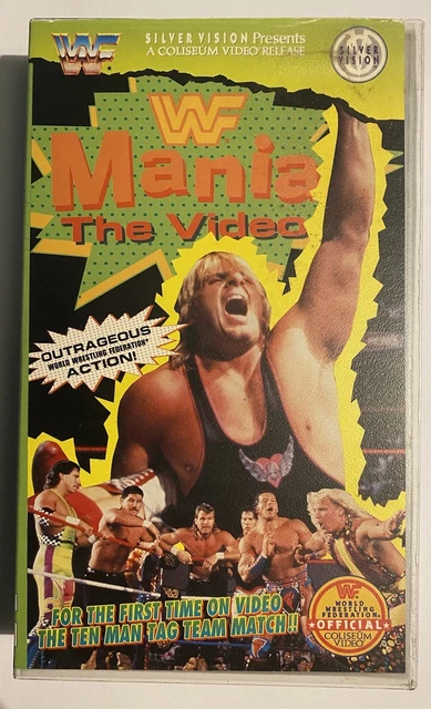 WWF MANIA THE Video VHS Video Tape Wrestling Silver Vision Used WWE £9. ...