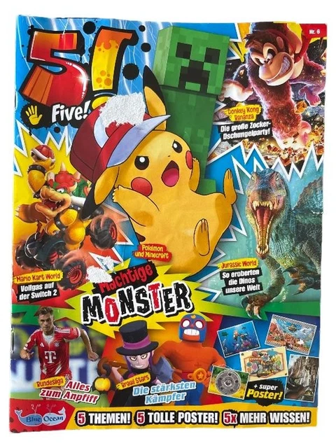 BLUE OCEAN 5! Magazin Pokemon Minecraft Mario Donkey Kong EUR 9,74 ...