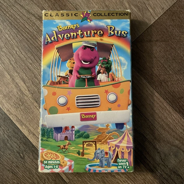 BARNEY - BARNEYS Adventure Bus (VHS, 1997) £5.57 - PicClick UK