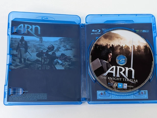 ARN THE KNIGHT Templar Collector's Edition Blu-ray 2008 Region B [Mint ...