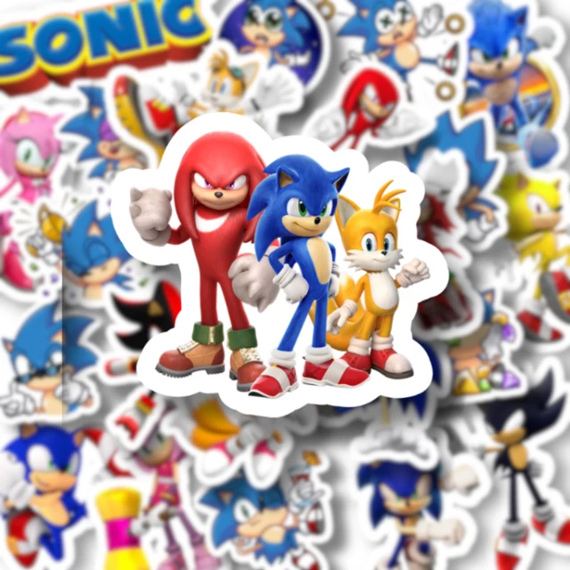 SONIC THE HEDGEHOG Premium Glossy Stickers - Glossy Shets / Die-Cut ...
