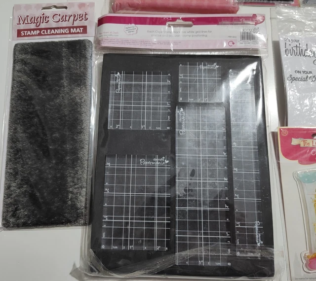 BEGINNERS STAMPING SET - Includes, Stamps, Acrylic Blocks, Ink Pads £12 ... BEGINNERS STAMPING SET - Includes, Stamps, Acrylic Blocks, Ink Pads £12 ...