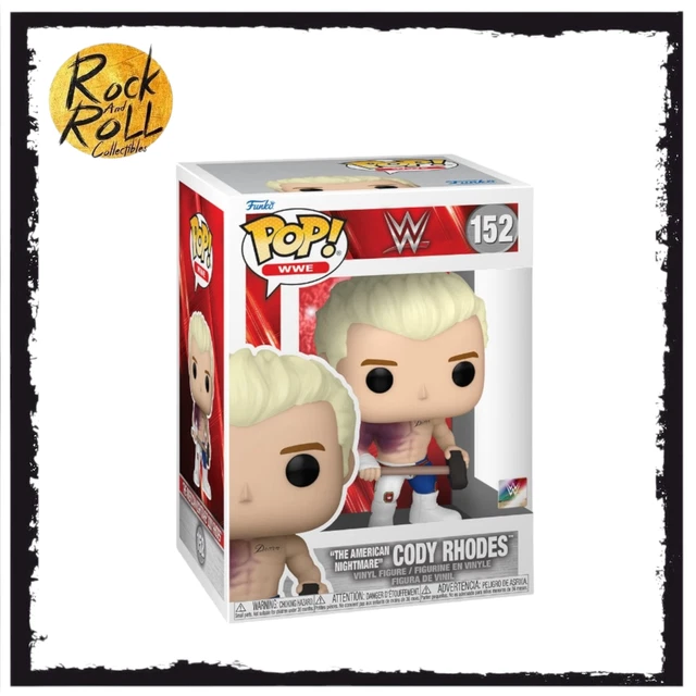 WWE CODY RHODES (The American Nightmare) #152 Funko Pop ! EUR 22,22 ...