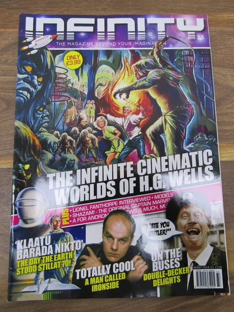 INFINITY MAGAZINE ISSUE 33 H.G. Wells Cult + Sci-Fi TV and Film Mag ...