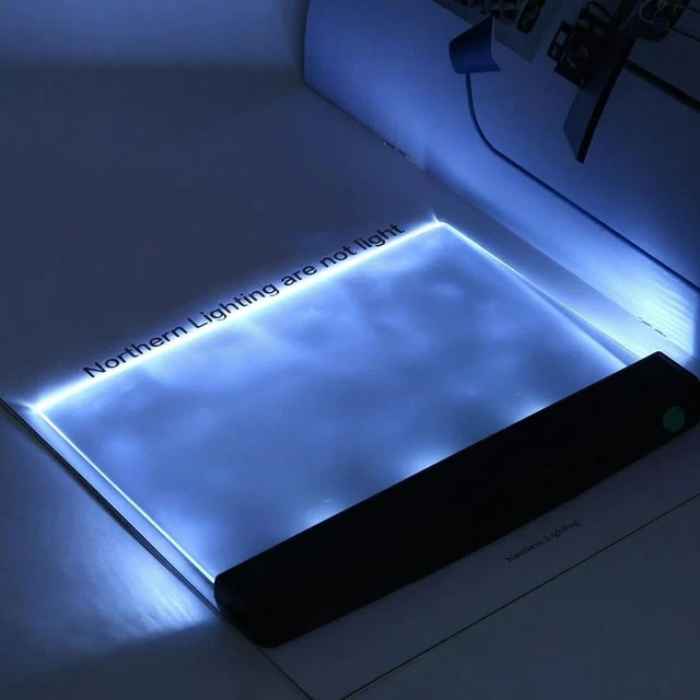 HOUSEHOLD STUDENT LED Tablet Night Vision Eye Protection Light Reading ...