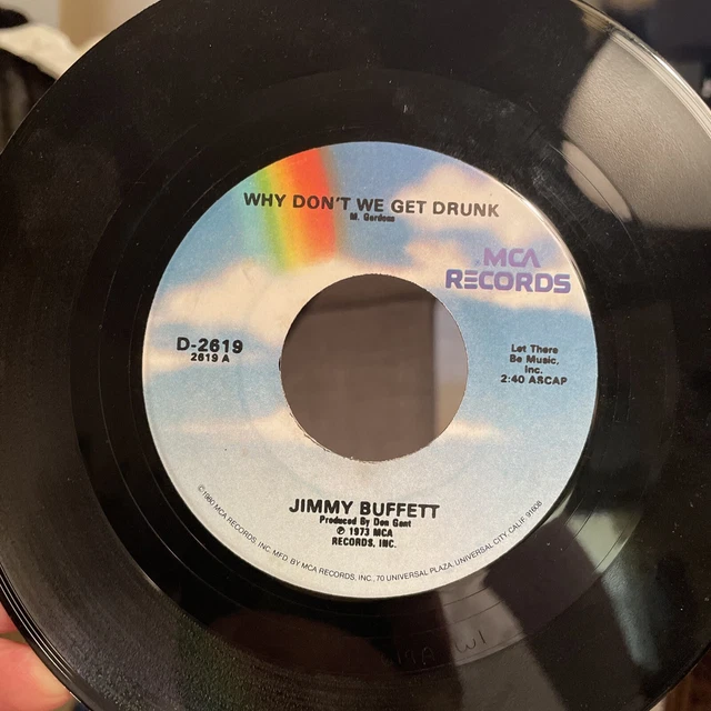 45 RECORD - Jimmy Buffett - Why Don't We Get Drunk EUR 7,06 - PicClick FR 45 RECORD - Jimmy Buffett - Why Don't We Get Drunk EUR 7,06 - PicClick FR