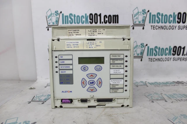ALSTOM AREVA P141 P141218A2A0150B Zuführungsschutzrelais (wie besehen ...