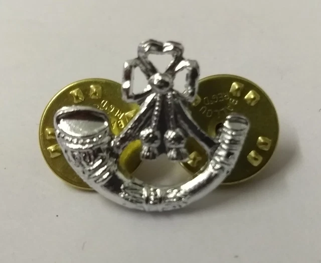 VÉRITABLE BRITISH ARMY Light Infanterie Petit Décoratifs Snap Pin Métal ...