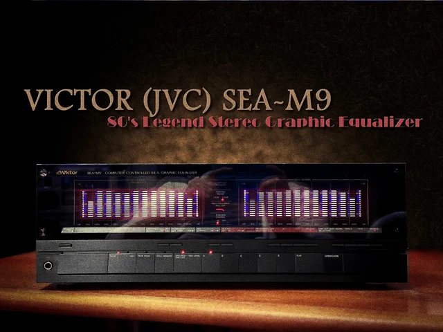 JVC SEA-M9 (VICTOR) 🌈RaRe🌈 Vintage Stereo Equalizer Premium Japan ...