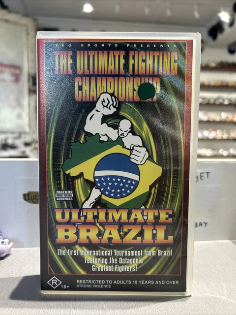 THE ULTIMATE FIGHTING Championship ‘1st Ultimate Brazil’ - VHS Small ...