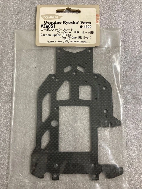 KYOSHO V-ONE(RR-EVO) CARBON Upper Plate VZW051 KYOSHO New £97.90 ...