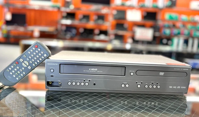 MAGNAVOX MWD2206 DVD/VHS-VCR -Combo Recorder Player- One Touch Rec ...