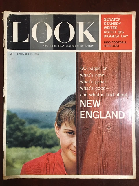 VINTAGE 60’S LOOK Magazine ~ September 13, 1960 $39.99 - PicClick AU