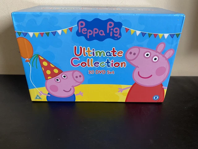 PEPPA PIG ULTIMATE Collection 20 DVD Set - Peppa Pig DVD Boxset ...