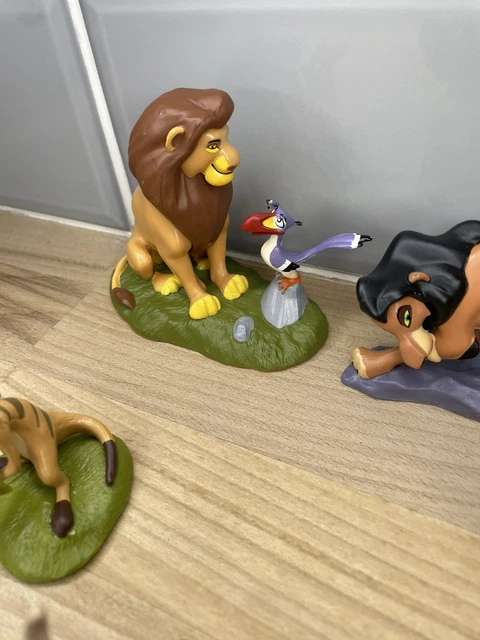 DISNEY THE LION King Figures x5 Scar Timon Pumba Simba Nala Zazu Cake ...