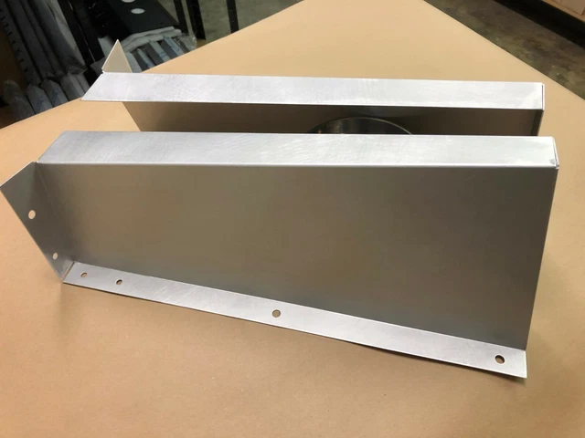 PAIR SEAT BOX End Side Repair Panel RH LH Fits Land Rover Series 2 3 ...