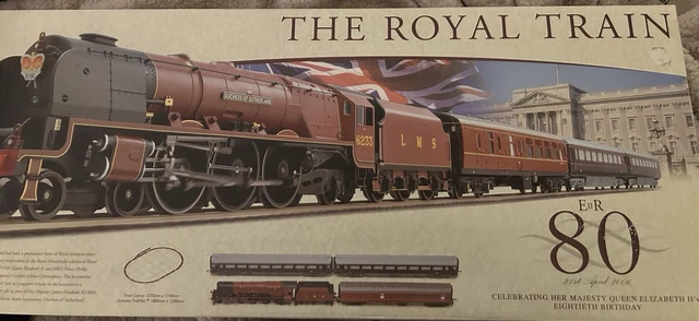 HORNBY MARKS AND SPENCERS ROYAL TRAIN SET Duchess Of Sutherland. Boxed ...
