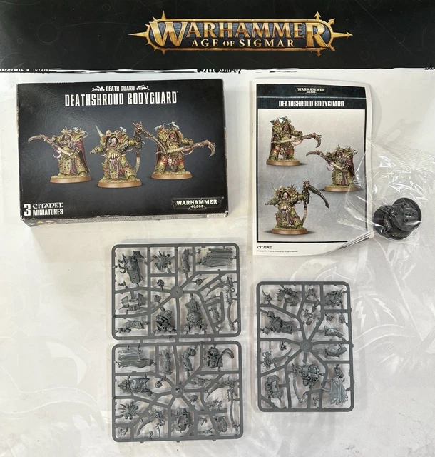 WARHAMMER 40K DEATH Guard Deathshroud Bodyguard BNIB New £34.00 ...