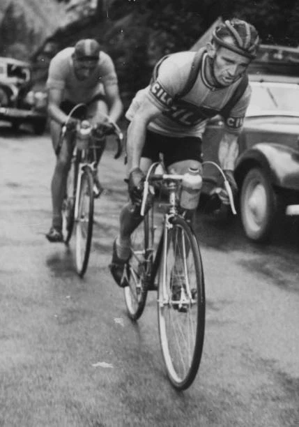 WINNER FERDI KUBLER and Jean Robic 1948 Switzerland Germany Old Photo ...