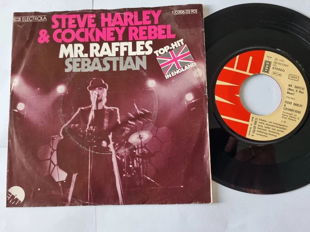 7& SINGLE STEVE Harley & Cockney Rebel - Mr. Raffles/Vinyle Sebastian ...