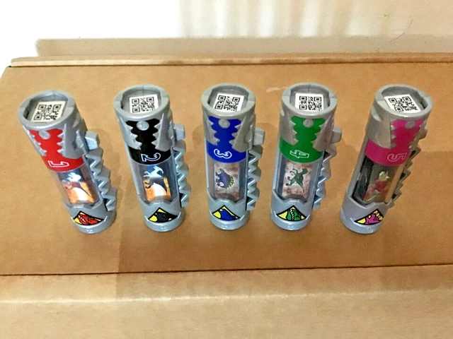 BUNDLE (5) POWER Rangers Dino Charge Dino Chargers (Nums 1,2,3,4+5) VGC ...